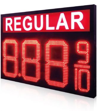 LED Gas Price Signs – Alpine Systems Inc | Digital Signage and ...